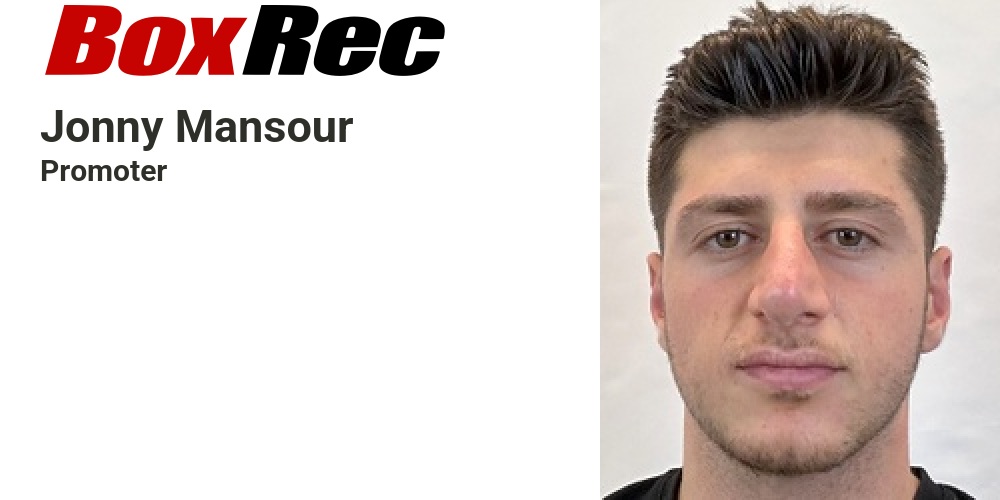 BoxRec: Jonny Mansour