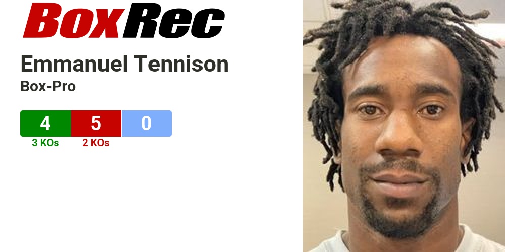 BoxRec: Emmanuel Tennison