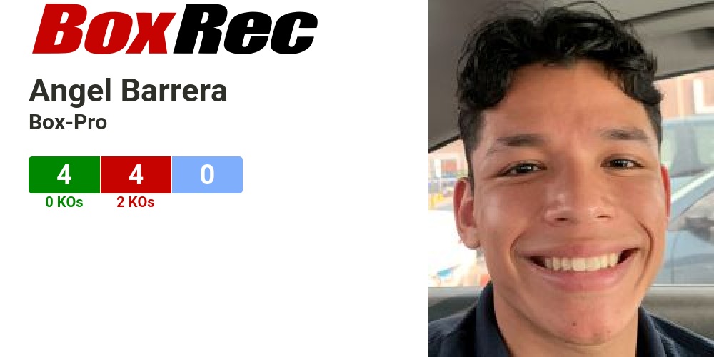 BoxRec: Angel Barrera