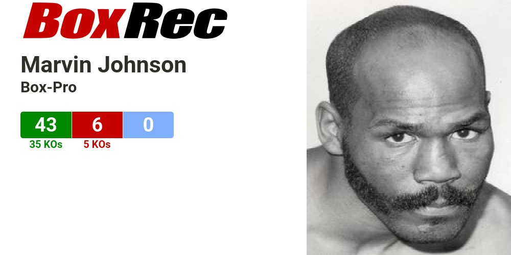BoxRec: Marvin Johnson