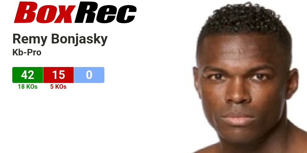 BoxRec: Remy Bonjasky