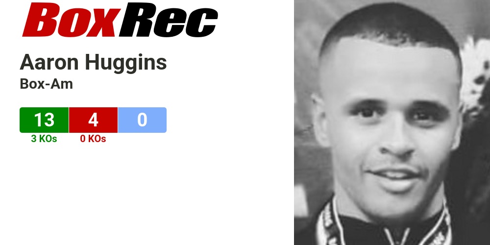 BoxRec: Aaron Huggins