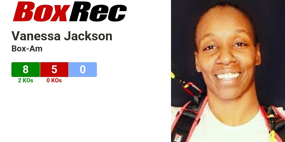 BoxRec: Vanessa Jackson