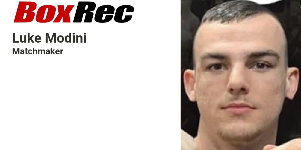 BoxRec: Luke Modini