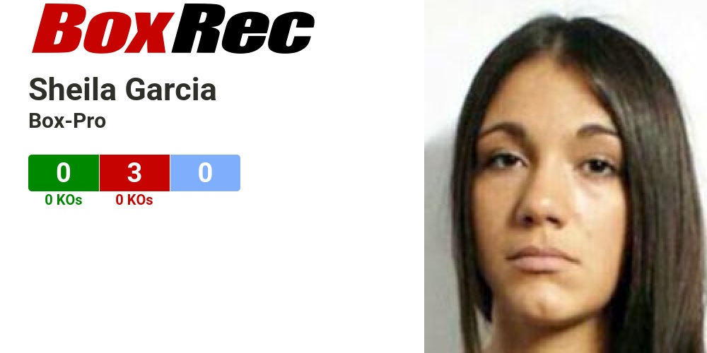 BoxRec: Sheila Garcia