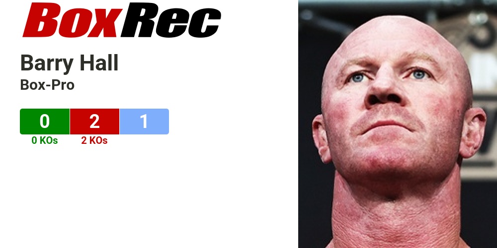 BoxRec: Barry Hall