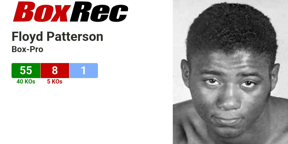 BoxRec: Floyd Patterson