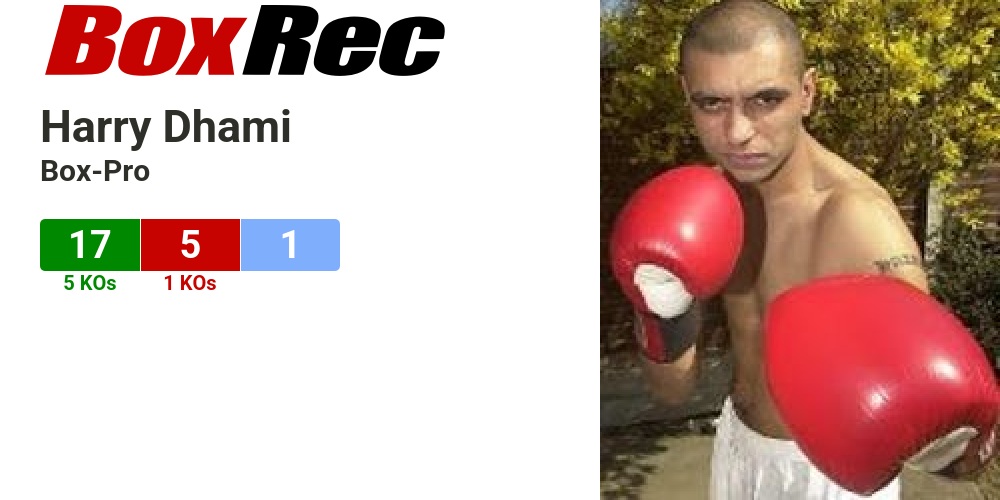 BoxRec: Harry Dhami