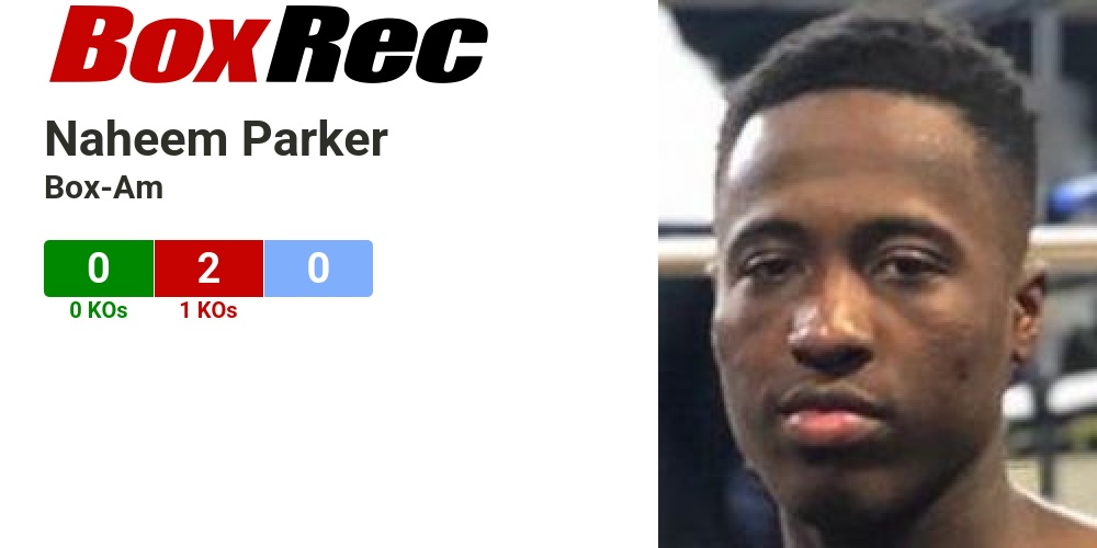 BoxRec: Naheem Parker