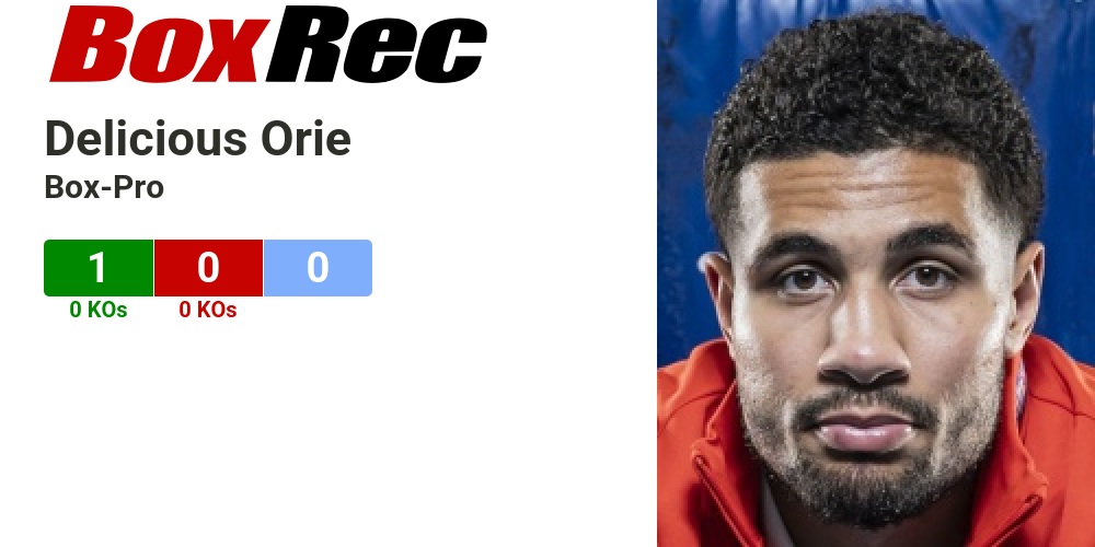 BoxRec: Delicious Orie