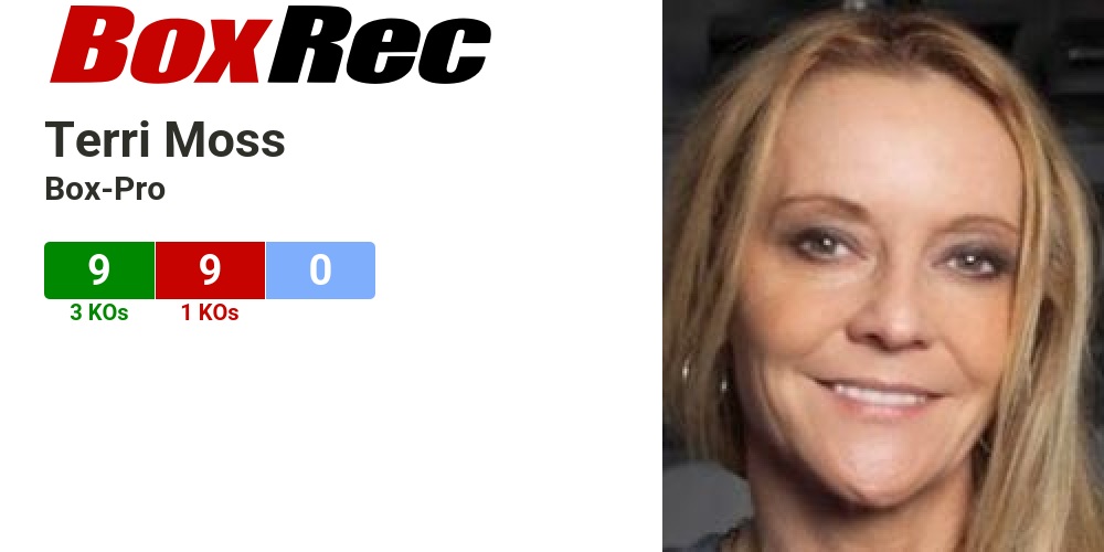 BoxRec: Terri Moss