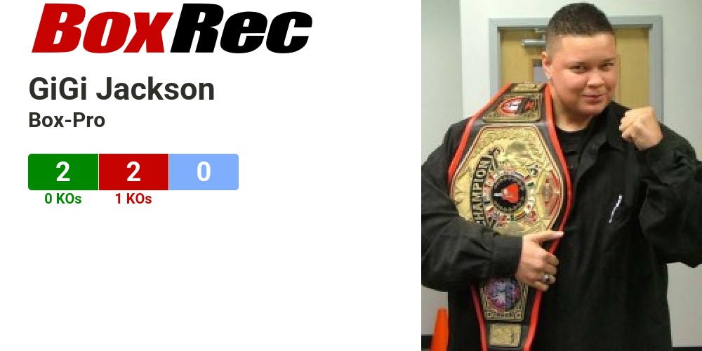 BoxRec: GiGi Jackson