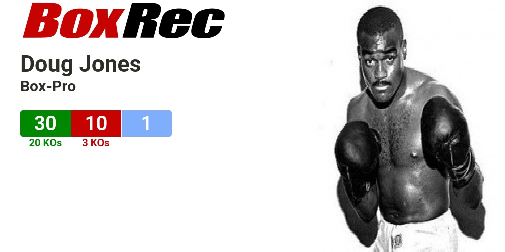 BoxRec: Doug Jones
