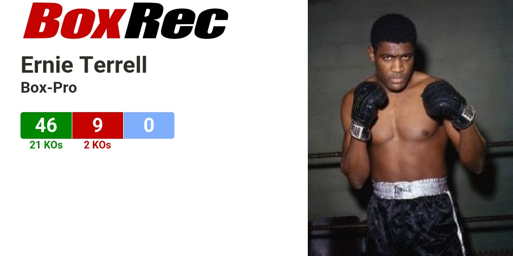 BoxRec: Ernie Terrell