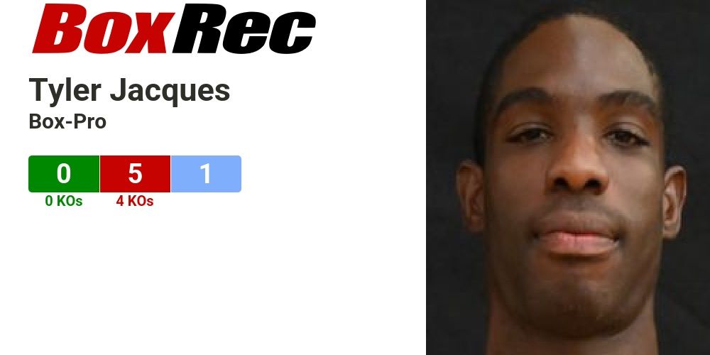 BoxRec: Tyler Jacques