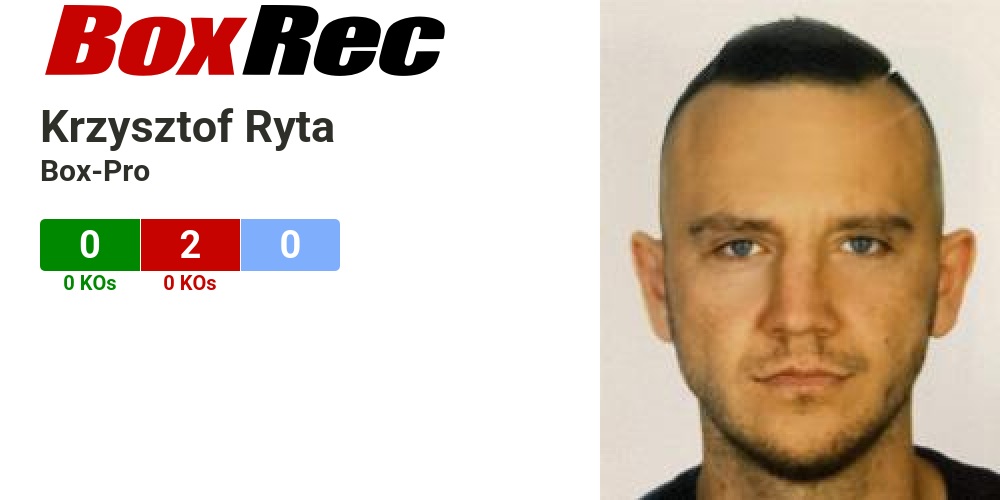 BoxRec: Krzysztof Ryta