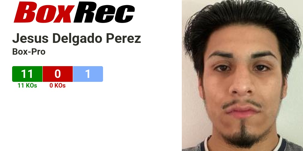 BoxRec: Jesus Delgado Perez