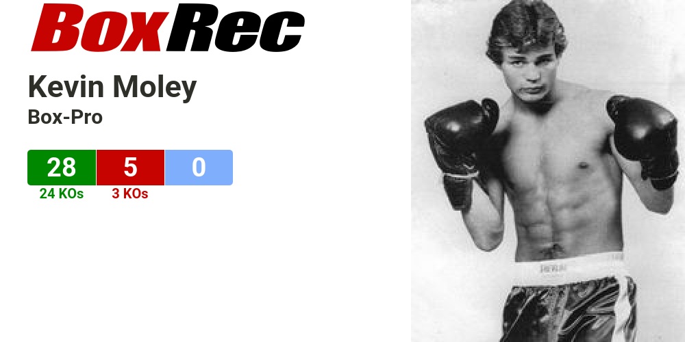 BoxRec: Kevin Moley