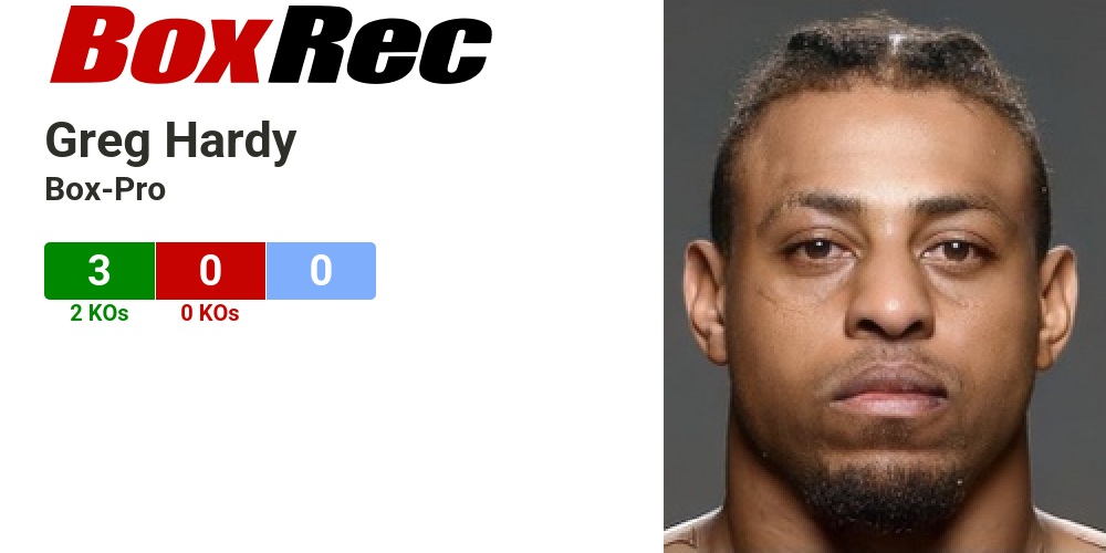 BoxRec: Greg Hardy