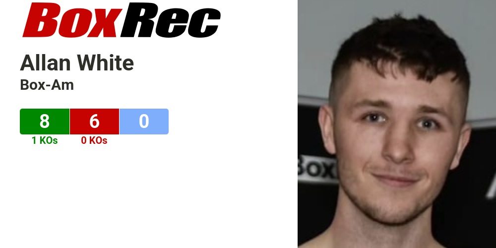 BoxRec: Allan White