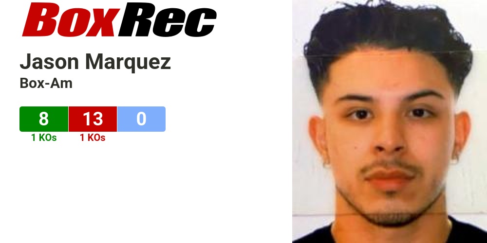 BoxRec: Jason Marquez