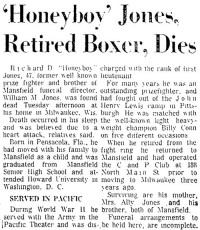 BoxRec: Honeyboy Jones
