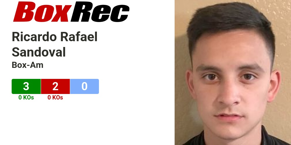 BoxRec: Ricardo Rafael Sandoval