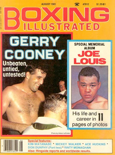 Boxing Illustrated: August 1981 - BoxRec