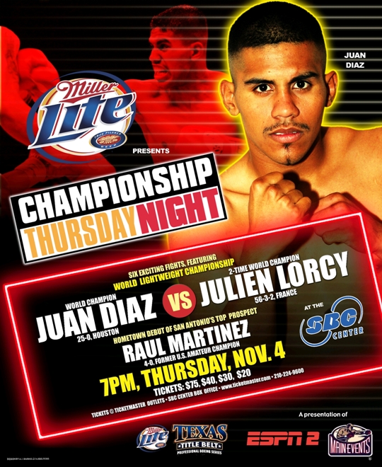 Juan Diaz vs. Julien Lorcy - BoxRec