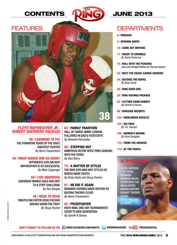 Ring Magazine: June 2013 - BoxRec