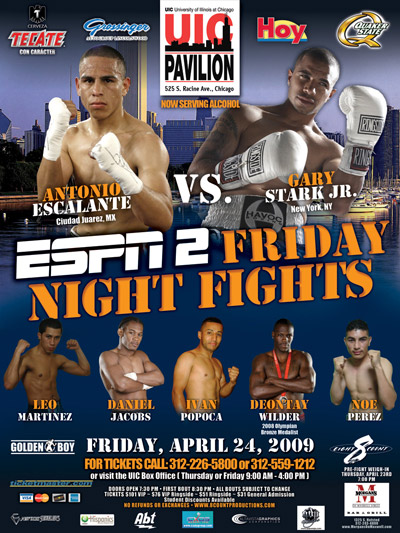 Antonio Escalante vs. Gary Stark Jr. - BoxRec