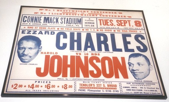 Ezzard Charles vs. Harold Johnson - BoxRec
