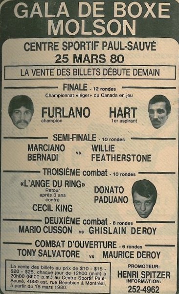 Gaetan Hart vs. Nick Furlano (3rd meeting) - BoxRec