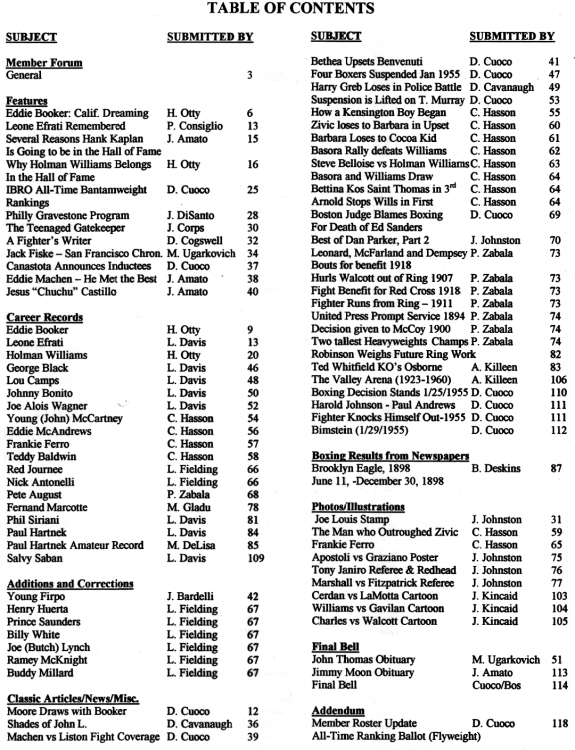 IBRO Journal Issue No. 89 - BoxRec