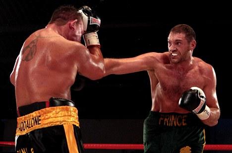 Tyson Fury vs. Vinny Maddalone - BoxRec