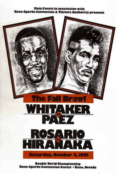 Pernell Whitaker vs. Jorge Paez - BoxRec