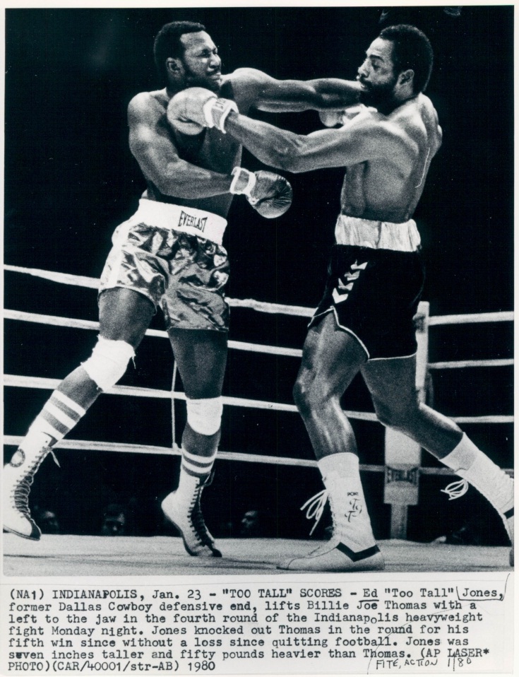 Ed (Too Tall) Jones vs. Billy Joe Thomas - BoxRec