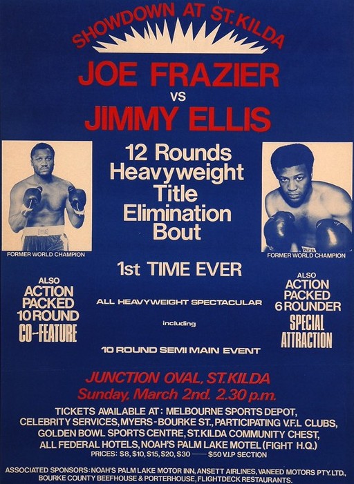 Joe Frazier vs. Jimmy Ellis (2nd meeting) - BoxRec