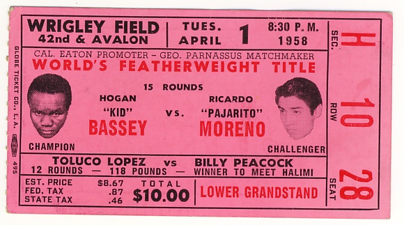 Hogan (Kid) Bassey vs. Ricardo Moreno - BoxRec