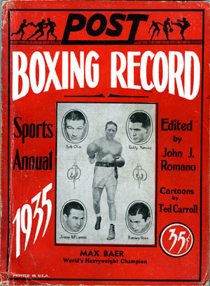 Post Boxing Record Book - BoxRec