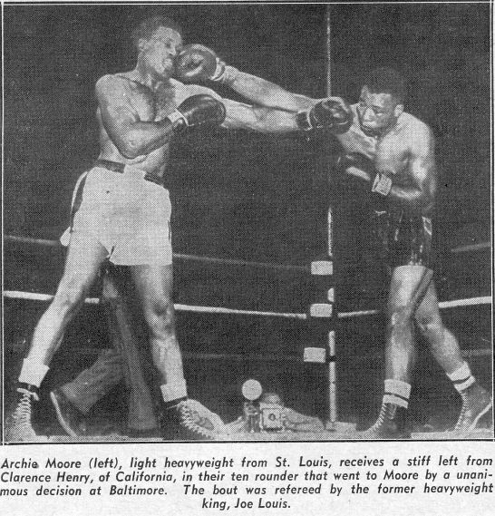 Archie Moore vs. Clarence Henry - BoxRec