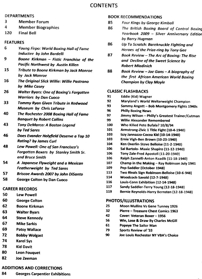 IBRO Journal Issue No. 100 - BoxRec