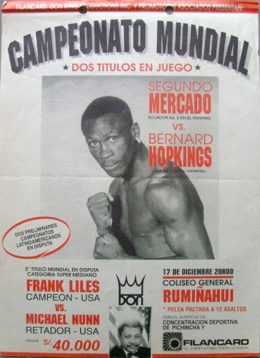 Bernard Hopkins vs. Segundo Mercado (1st meeting) - BoxRec