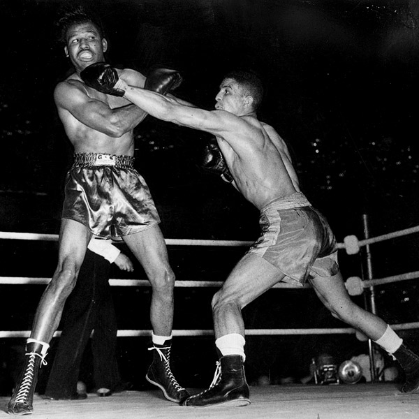 Randy Turpin vs. Sugar Ray Robinson (1st meeting) - BoxRec