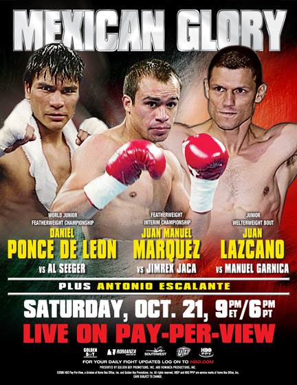 Daniel Ponce de Leon vs. Al Seeger - BoxRec