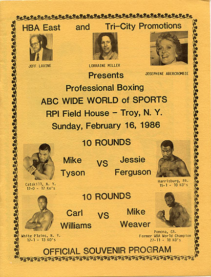 Carl Williams vs. Mike Weaver - BoxRec