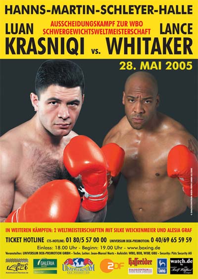 Luan Krasniqi vs. Lance Whitaker - BoxRec
