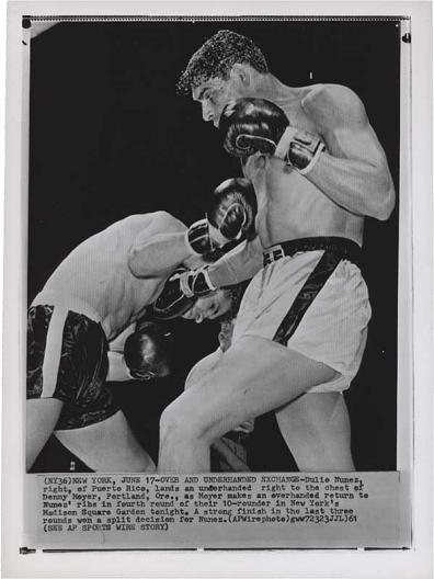 Obdulio Nunez vs. Denny Moyer (1st meeting) - BoxRec