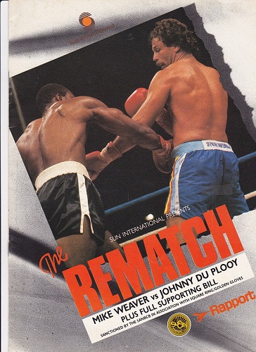 Johnny Du Plooy vs. Mike Weaver (2nd meeting) - BoxRec