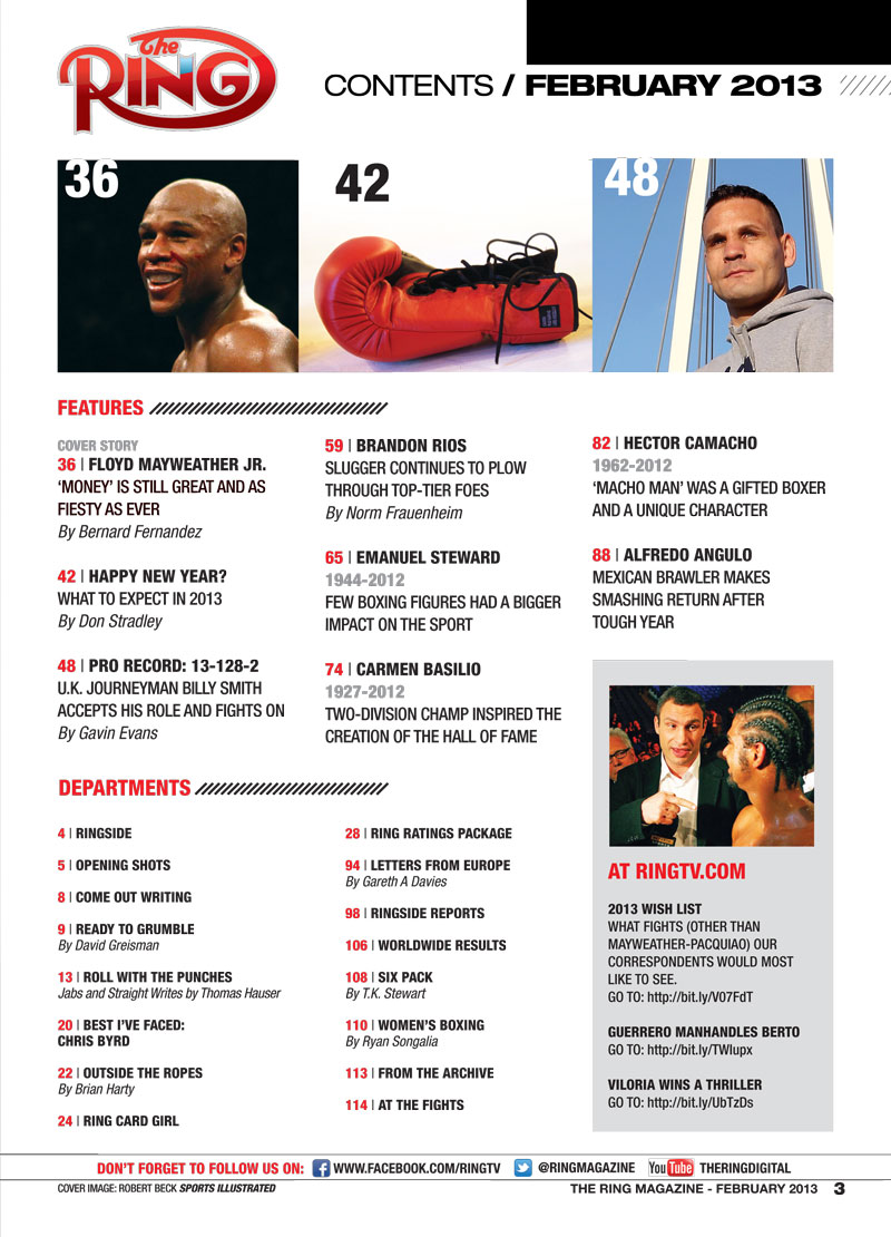 Ring Magazine: February 2013 - BoxRec